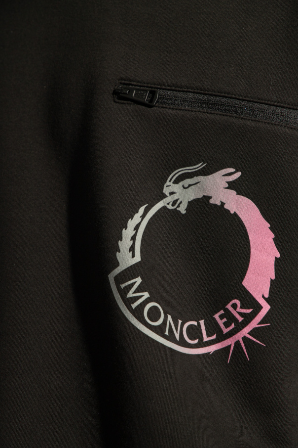 Black Sweatshirt with logo Moncler Vitkac Canada